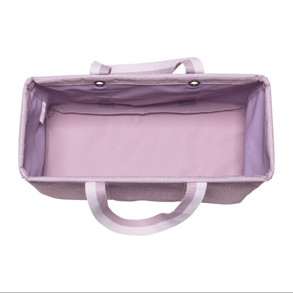 thirty-one | Bags | Thirty One Large Utility Tote In Purple Crosshatch ...